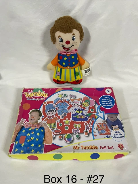 CBEEBIES SOMETHING SPECIAL Mr Tumble Fuzzy Felt 2004 *Rare * Felt set ...
