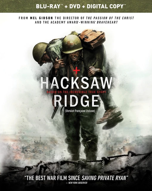 HACKSAW RIDGE (BLU-RAY + DVD) (Blu-ray) (US IMPORT) £14.44 - PicClick UK