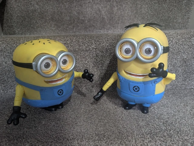 TALKING DESPICABLE ME Minion Stuart and Jerry toy from Thinkway Toys £ ...