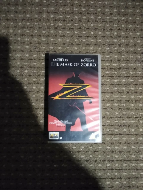 THE MASK OF Zorro Small Box VHS Tape £1.00 - PicClick UK