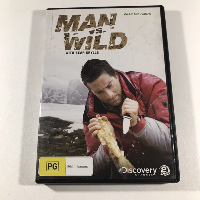 MAN VS WILD With Bear Grylls DVD Region 4 PAL Television Series Two ...