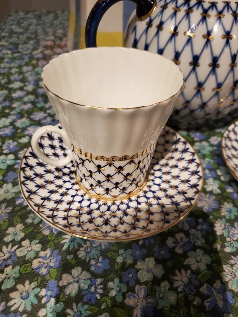 PORCELAINE RUSSE DE la Manufacture Lomonosov EUR 150,00 - PicClick FR