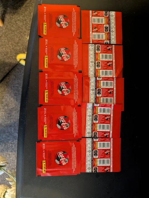 PANINI FIFA WORLD Cup 2026 Promotional Coca-Cola Sealed Sticker pack ,x ...