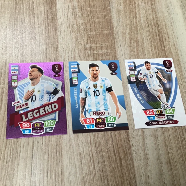 PANINI FIFA WORLD Cup Qatar 2022 Messi Legend 3 Cartes EUR 30,00 ...
