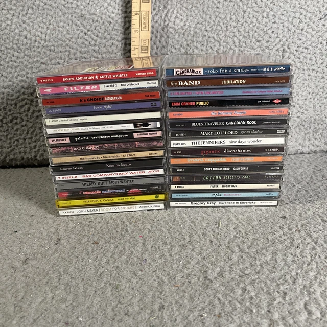 CD LOT 30 Mixed Genres Rock Pop Country L Vintage Alternative 90s Music ...