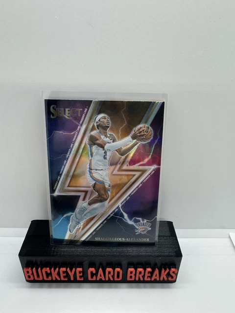 2023-24 PANINI NBA Select Thunder Lane Shai Gilgeous-Alexander Oklahoma ...
