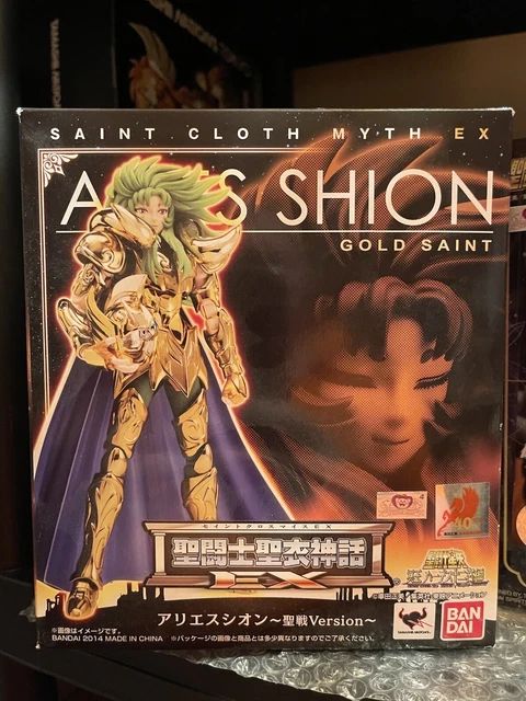 SAINT SEIYA CLOTH Myth Ex Aries Shion Gold Saint Bandai Shion Du Belier ...