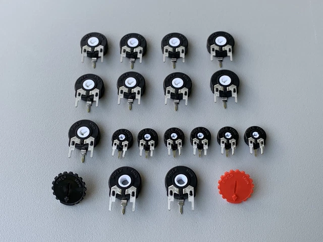 REVOX B77 B77 MKII Trimmer Trimmpotis Potentiometer KOMPLETT mit ...