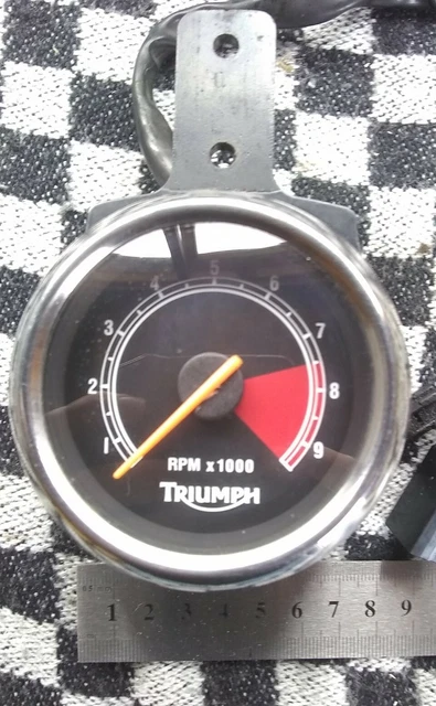 TRIUMPH SCRAMBLER REV counter / Tachometer £125.00 - PicClick UK