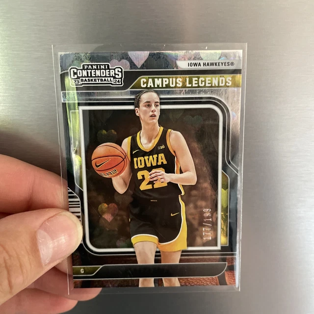 2024 PANINI CAITLIN Clark - Campus Legends Floating Hearts Foil #CL1 ...
