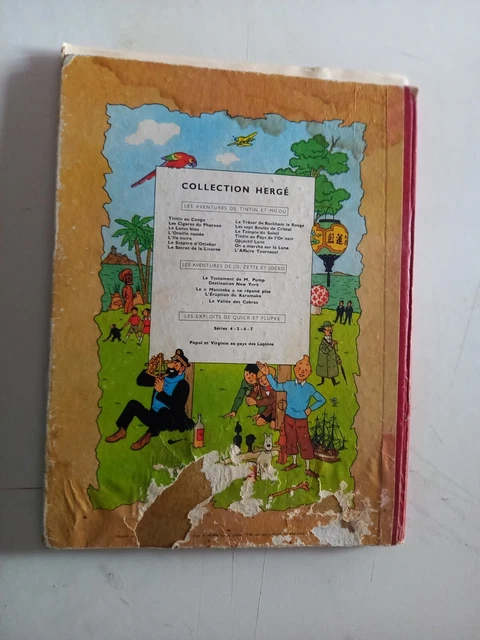 ANCIEN ALBUM LE monitoba ne repond plus B21 bis 1957 en état moyen EUR ...