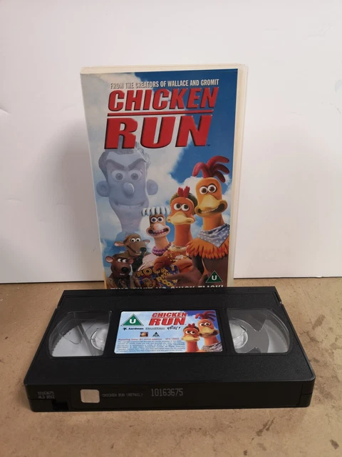 CHICKEN RUN - VHS Video - Pal - Video Cassette £0.99 - PicClick UK