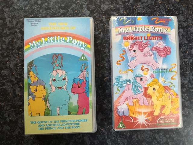 5 CLASSIC CHILDREN'S VHS tapes including Disney, My Little Pony ...