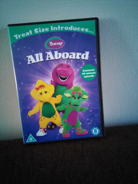 BARNEY ALL ABOARD Children’s DVD - £2.00 - PicClick UK