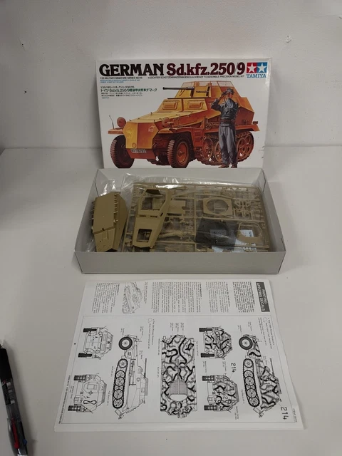 TAMIYA 1/35 TAMIYA 35115, German Sd.Kfz.250/9 RARE UNMADE £29.99 ...