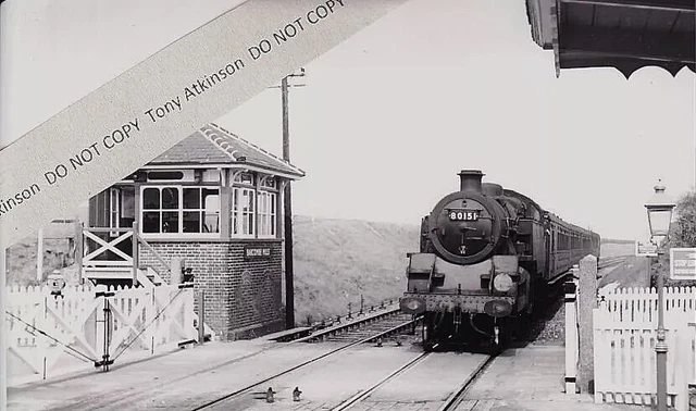 BARCOMBE MILLS STATION, Sussex, & Loco BR-STD CLASS 4 2-6-4T NO. 80151 ...
