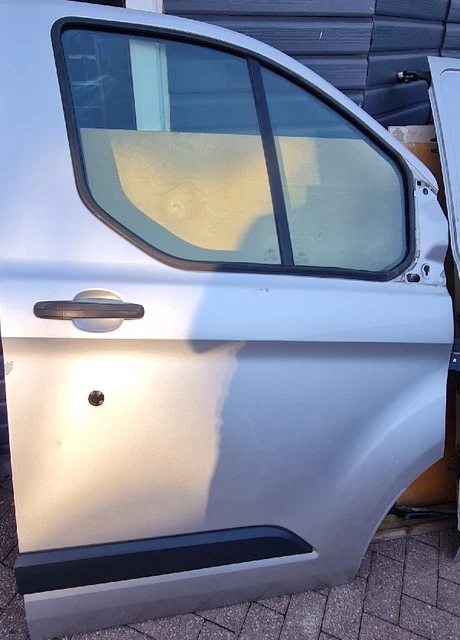 FORD TRANSIT CUSTOM pre facelift drivers Front Door Silver Fits 2013 ...