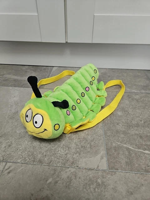COLIN THE CATERPILLAR Plush Soft Backpack. Bag. Marks & Spencer. M&S. £ ...