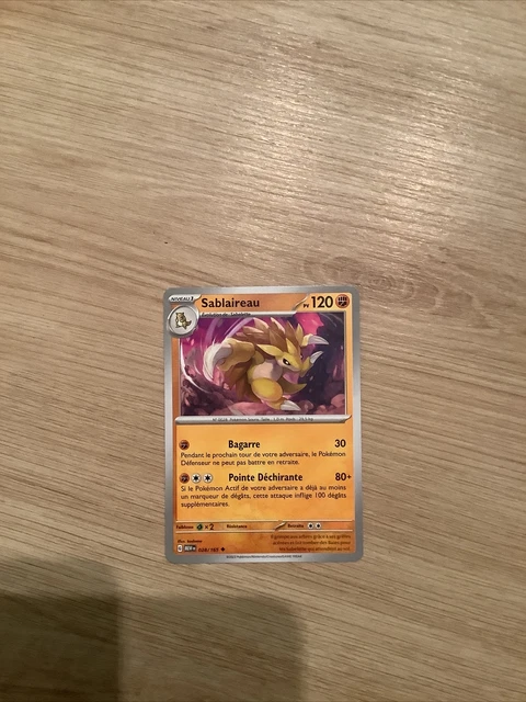 SABLAIREAU 028/165 POKÉMON 151 EV3.5 EUR 1,00 - PicClick FR