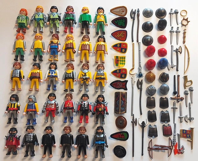 PLAYMOBIL RITTER FIGUREN mit zubehör Konvolut 30 stück Große Sammlung Lot EUR 37,50 - PicClick DE