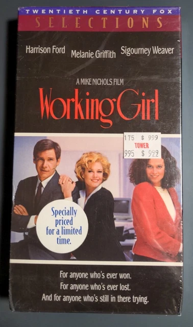 WORKING GIRL VHS (1995) Harrison Ford Melanie Griffith New Factory ...