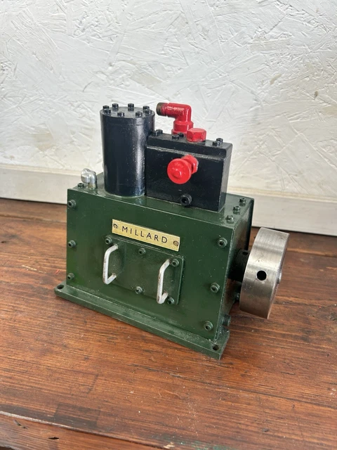 UNIQUE MODEL ENGINEER Built “Millard” Internal Steam-Powered Engine ...