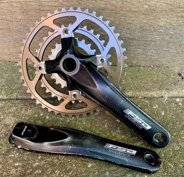 *FSA V DRIVE TRIPLE MTB CRANKSET 175mm ARMS - MIDDLEBURN CHAINRINGS ...