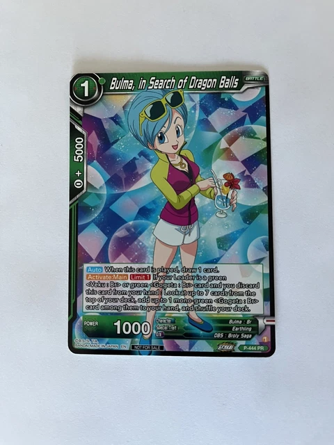 -DRAGON BALL SCG- Bulma, In Search Of Dragon Ball - Tournament Promo ...