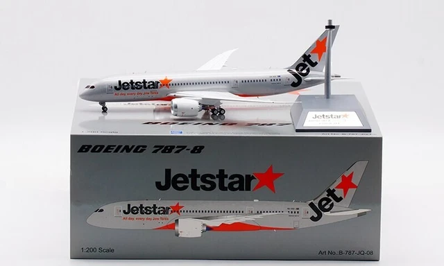 JETSTAR AIRWAYS BOEING B787 Diecast Plane Model For Collectible 1:200 £ ...