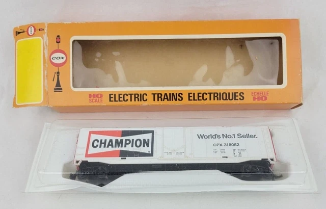 VINTAGE COX HO Scale Champion 50' Box Car NO. 612170 Very good ...