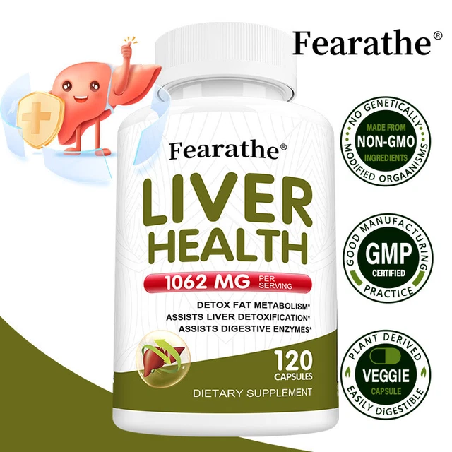 LIVER SUPPORT CAPSULES, Liver Detox & Liver Health,Balance Digestive ...