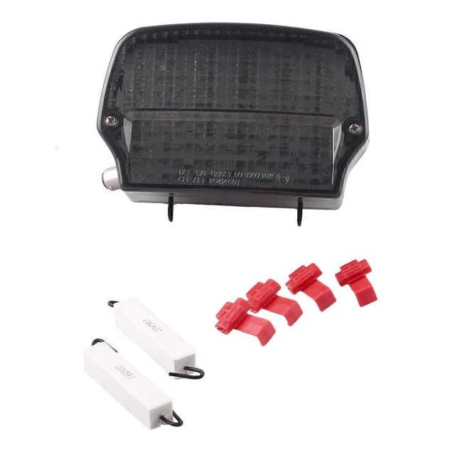 LED TAIL LIGHT Turn Signals Integrated Blinker Fit BMW R100R Smoke £42. ...