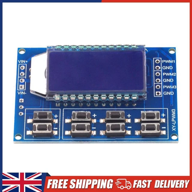 PWM SIGNAL GENERATOR Board Module 1Hz~150KHz Pulse Frequency Duty Cycle ...
