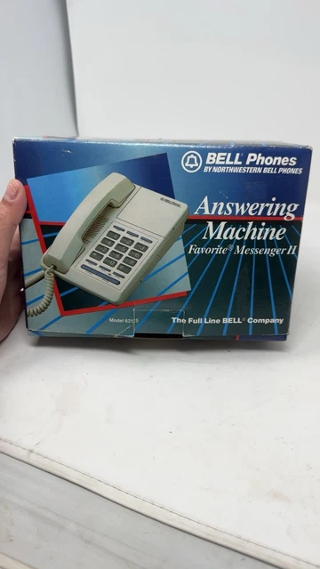 NORTHWESTERN BELL Phones 62125 Favorite Messenger II Answering Machine ...