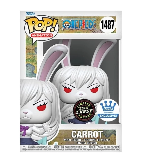 FUNKO POP! ANIMATION - One Piece 1487 - Carrot - Limited Glow Chase ...