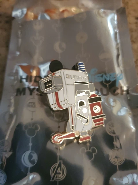 2024 WDW DISNEY Hidden Mickey Pin Pixar Wall-E Robot BURN-E Red Bot £14 ...