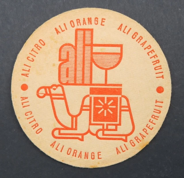 ANCIEN SOUS-BOCK BIÈRE STEIN HOLZLI BIER ali chameau camel bier beermat ...