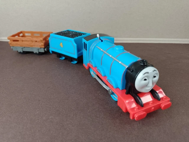 GORDON TRAIN TENDER And Wagon - Trackmaster - Tested & Working -Thomas ...