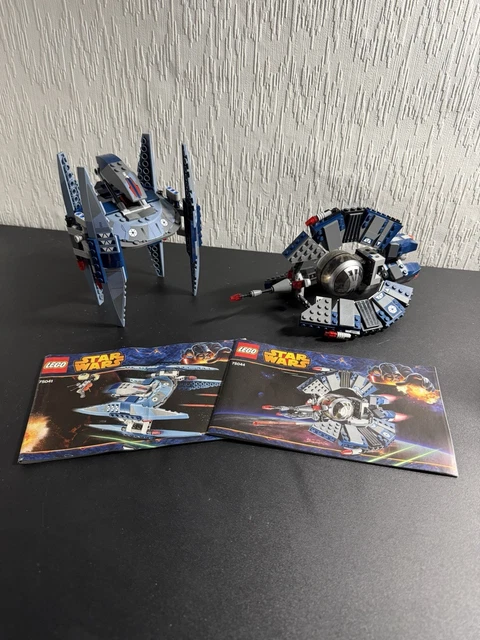 LEGO STAR WARS Droid Tri-Fighter 8086 / Vulture Droid 75041 Retired no ...