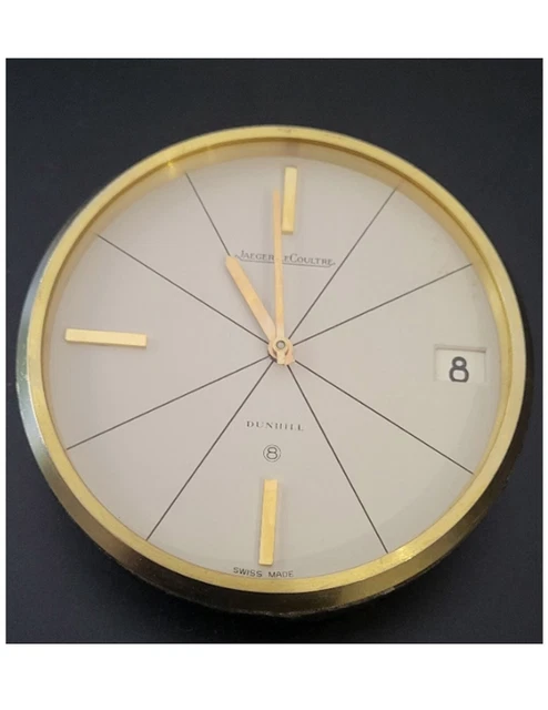 JAEGER-LECOULTRE POUR DUNHILL Horloge Mécanique De Bureau 8 Jours ...