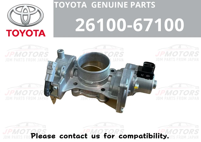 TOYOTA GENUINE LAND CRUISER LX 1KZ Engine Diesel Throttle Body 26100 ...
