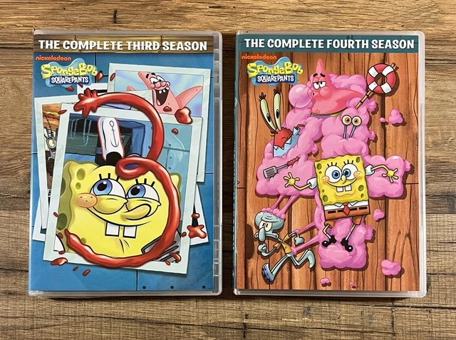 SPONGEBOB SQUAREPANTS: SEASONS 3 & 4 DVD Bundle Lot! EUR 14,56 ...