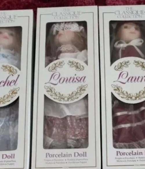 THE CLASSIQUE COLLECTION Porcelain Doll - Louisa ONLY £10.00 - PicClick UK