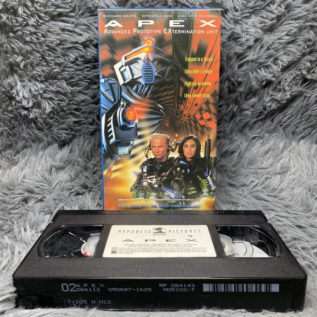APEX (ADVANCED PROTOTYPE Extermination Unit) VHS Tape 1994 Sci-Fi ...