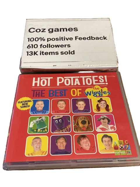 HOT POTATOES THE Best Of The Wiggles Cd 35 Classic Wiggles Songs ...