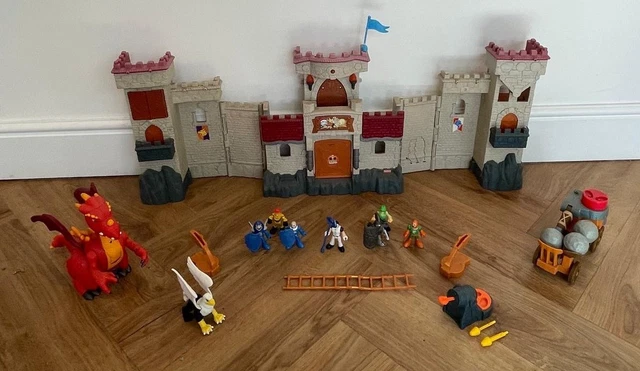FISHER PRICE IMAGINEXT Medieval Talking Castle Play set with ...