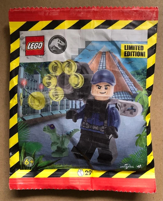 LEGO JURASSIC WORLD - Ranger & Raptor - Paper Bag - Item 122501 £5.45 ...