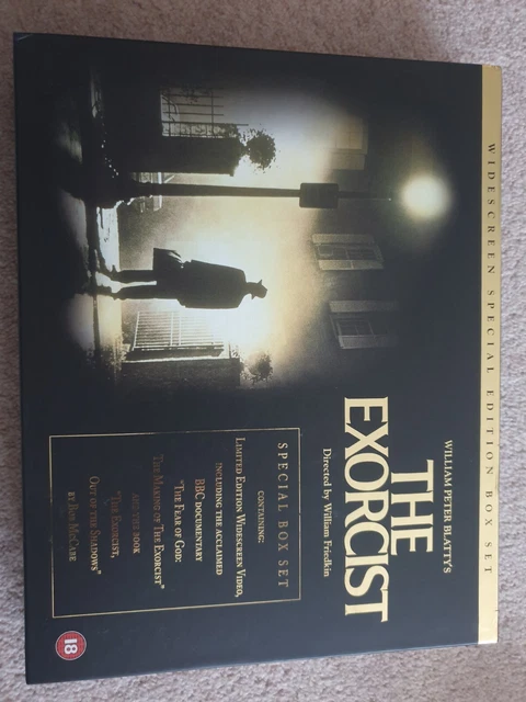 RARE THE EXORCIST SPECIAL EDITION BOX SET (VHS 1999) PAL VHS VIDEO ...