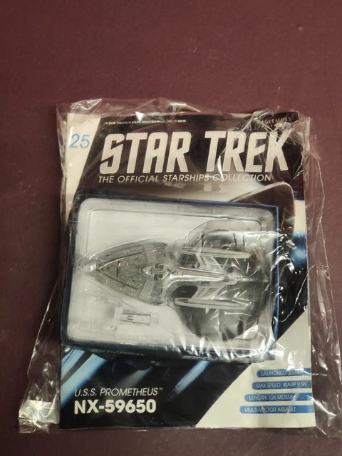 STAR TREK EAGLEMOSS STARSHIPS COLLECTION USS PROMETHEUS NX-59650 New ... STAR TREK EAGLEMOSS STARSHIPS COLLECTION USS PROMETHEUS NX-59650 New ...