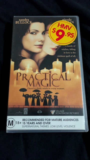 PRACTICAL MAGIC (VHS, 1999) New & Sealed Sandra Bullock Nicole Kidman ...
